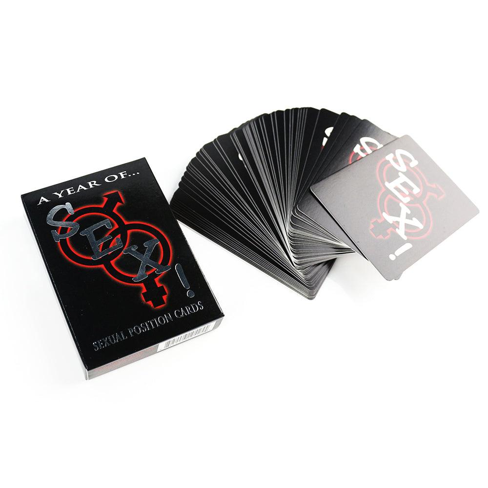 A Year Of Sexual Position Cards Games for Adult Couple – Delightor